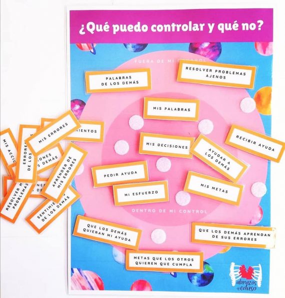 ¿QUÉ PUEDO CONTROLAR Y QUÉ NO? – Abrazos de Eduso